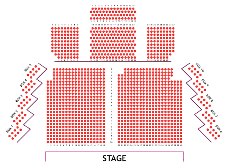 Seating Plans - Exeter Northcott Theatre